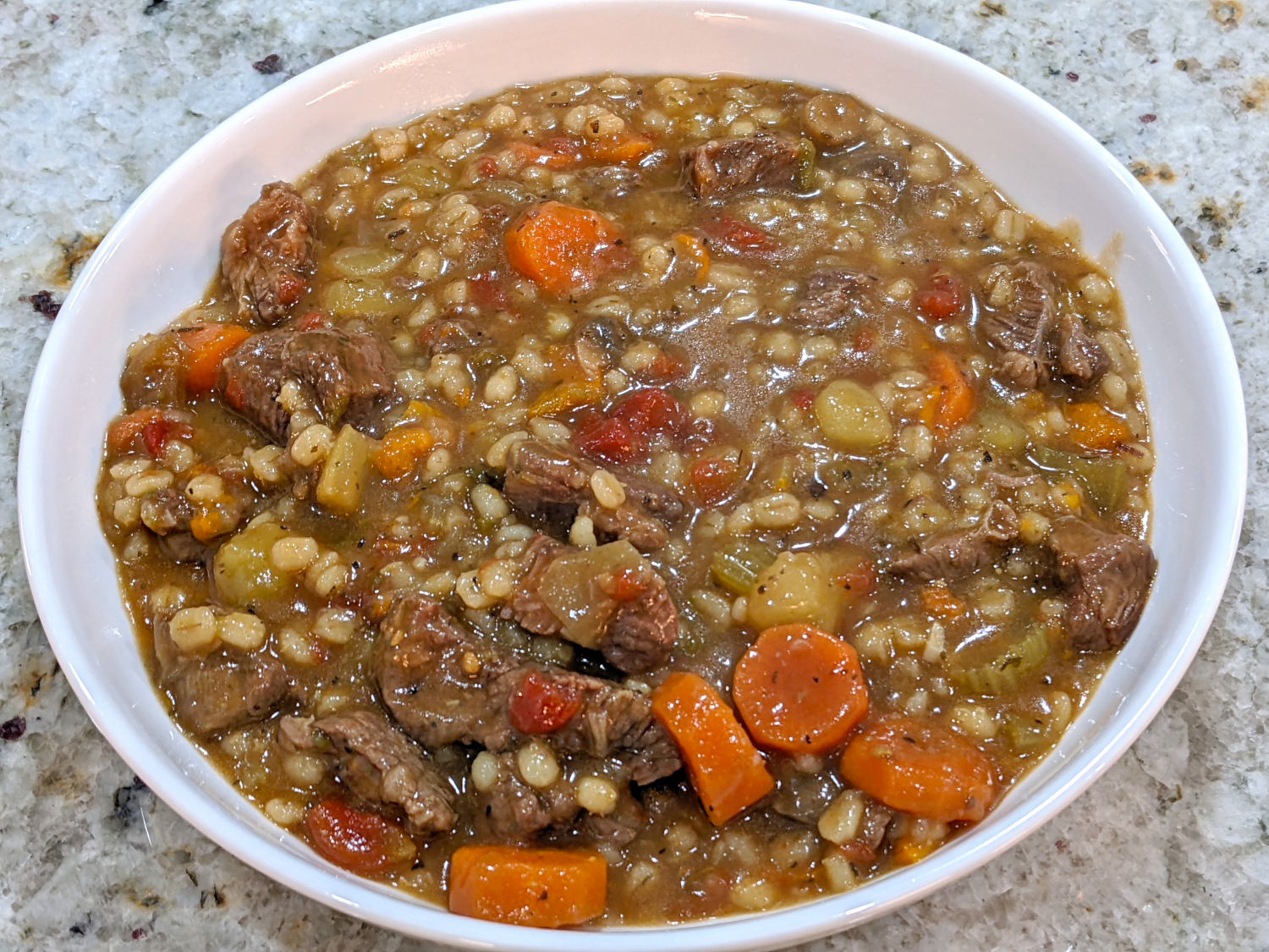 Beef Barley Vegetable Stew