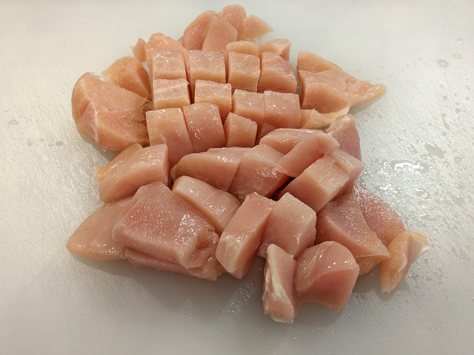 Chicken Bacon Caesar Zucchini Chip Salad