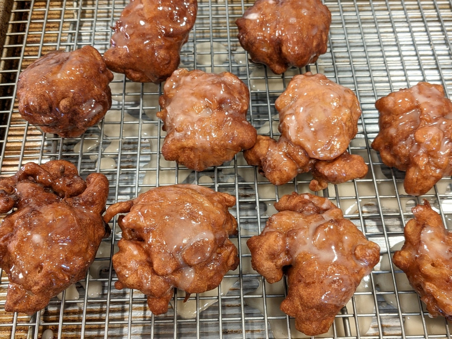 Cinnamon Apple Fritters