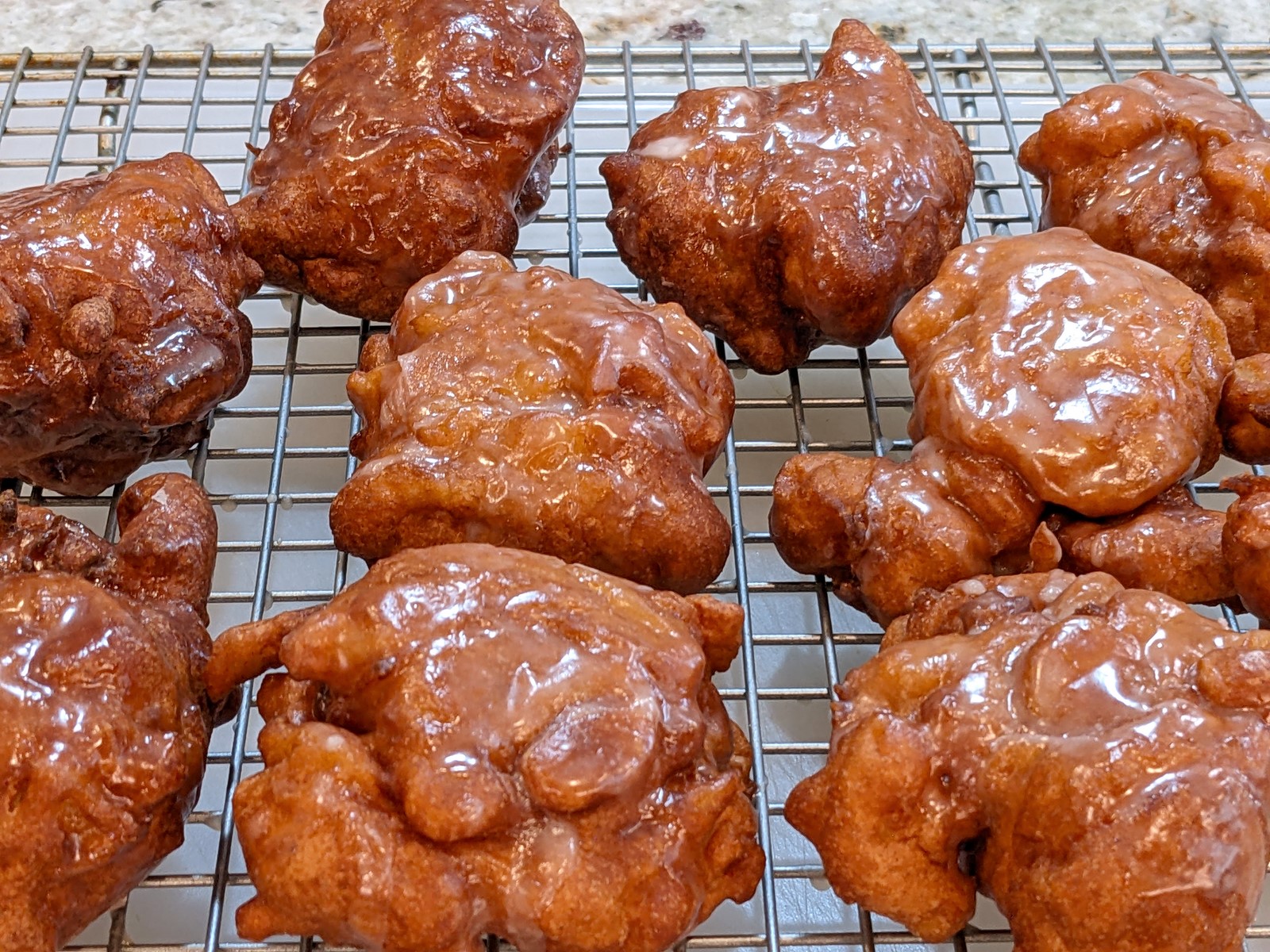 Cinnamon Apple Fritters