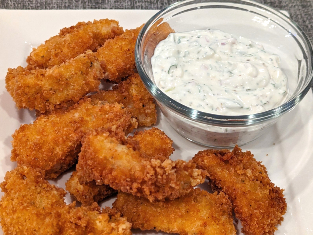 Crispy Golden Cod Fish Sticks - Cooking Chris